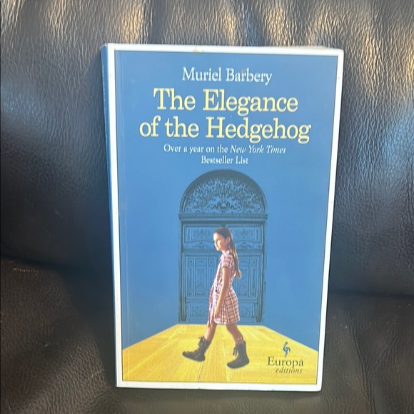 book | Other | The Elegance Of The Hedgehog By Muriel Barbery Blue ...